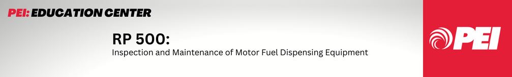 Recommended Practice 500 | PEI